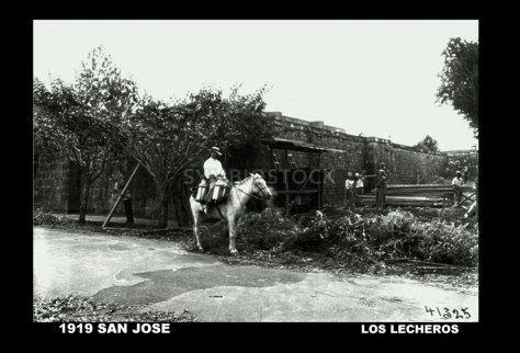 El lechero | Mi Costa Rica de Antaño